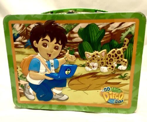 Go Diego Go Wild Animal Rescue Metal Container Lunch Box By Nickelodeon ...