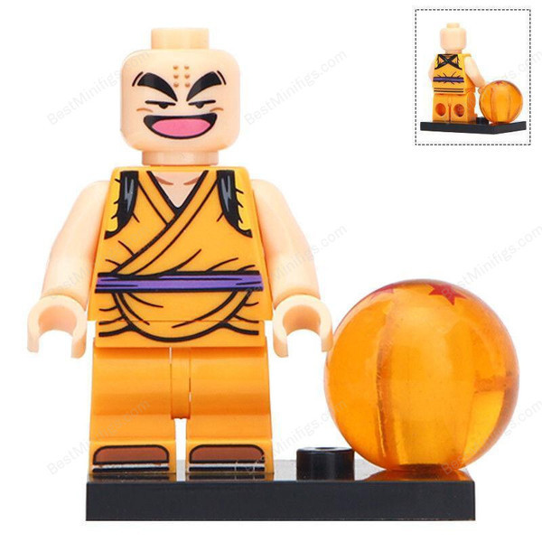 Krillin (Ver.2) Dragon Ball Z Anime Minifigure Gift Building Toy For ...