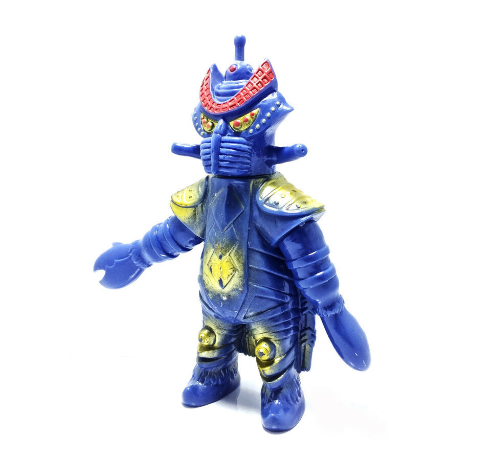 Ultraman Monster Kaiju Bandai Rare Toy Soft Vinyl Figure 1991 - Alien ...