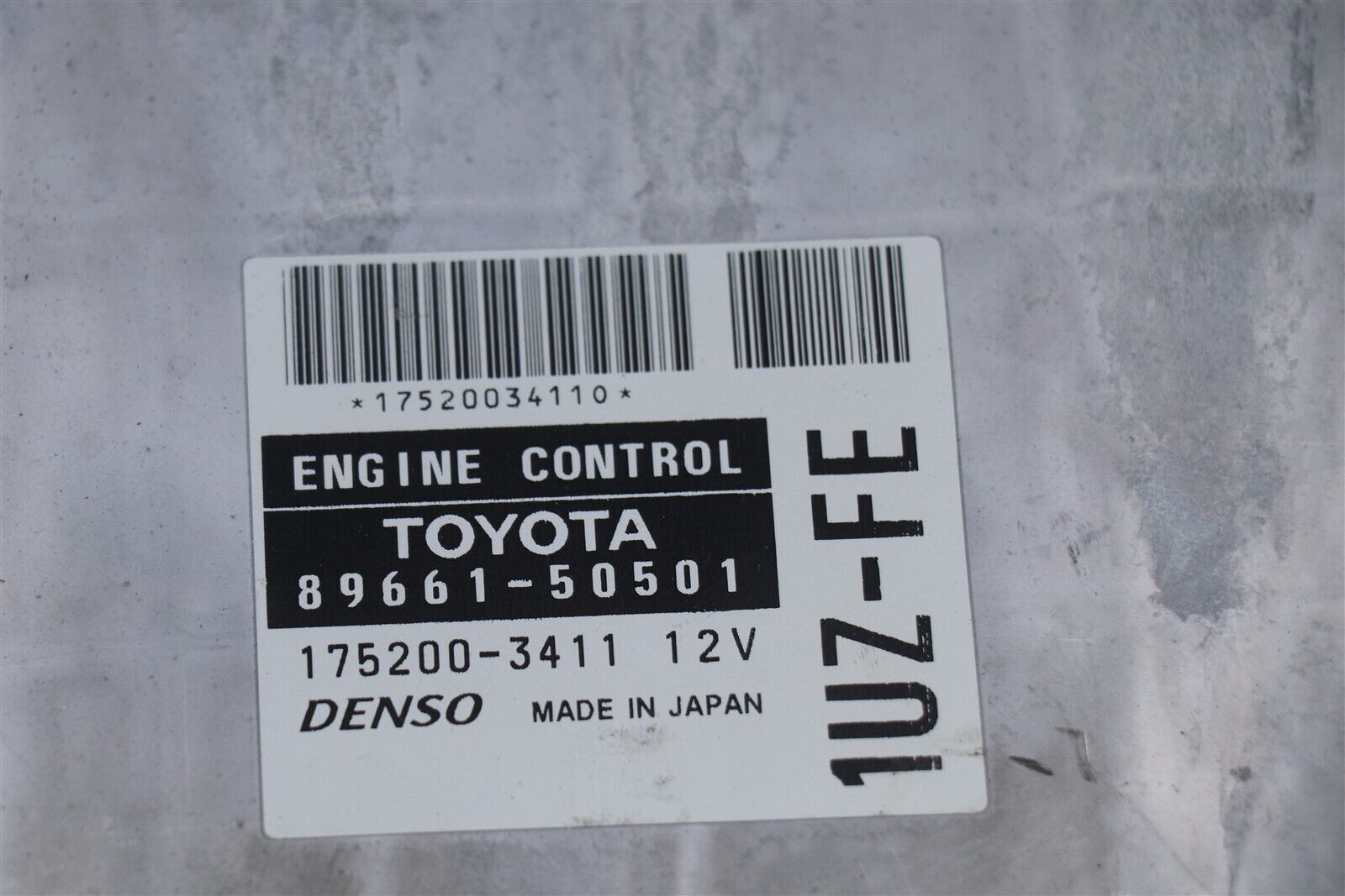 Lexus Toyota 1UZ-FE Engine Control Unit Module ECU ECM PCM 89661-50501 - Engine Computers