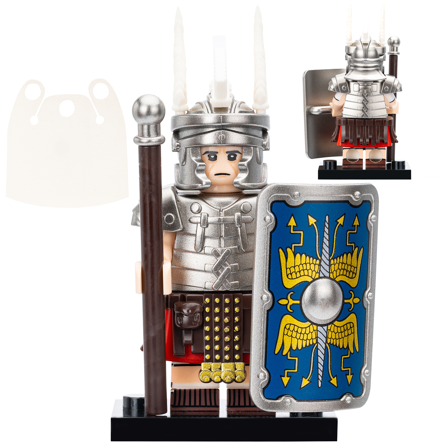 Ancient Rome Roman Tesserarius Heavy Armor Minifigures Minifigs Toy ...