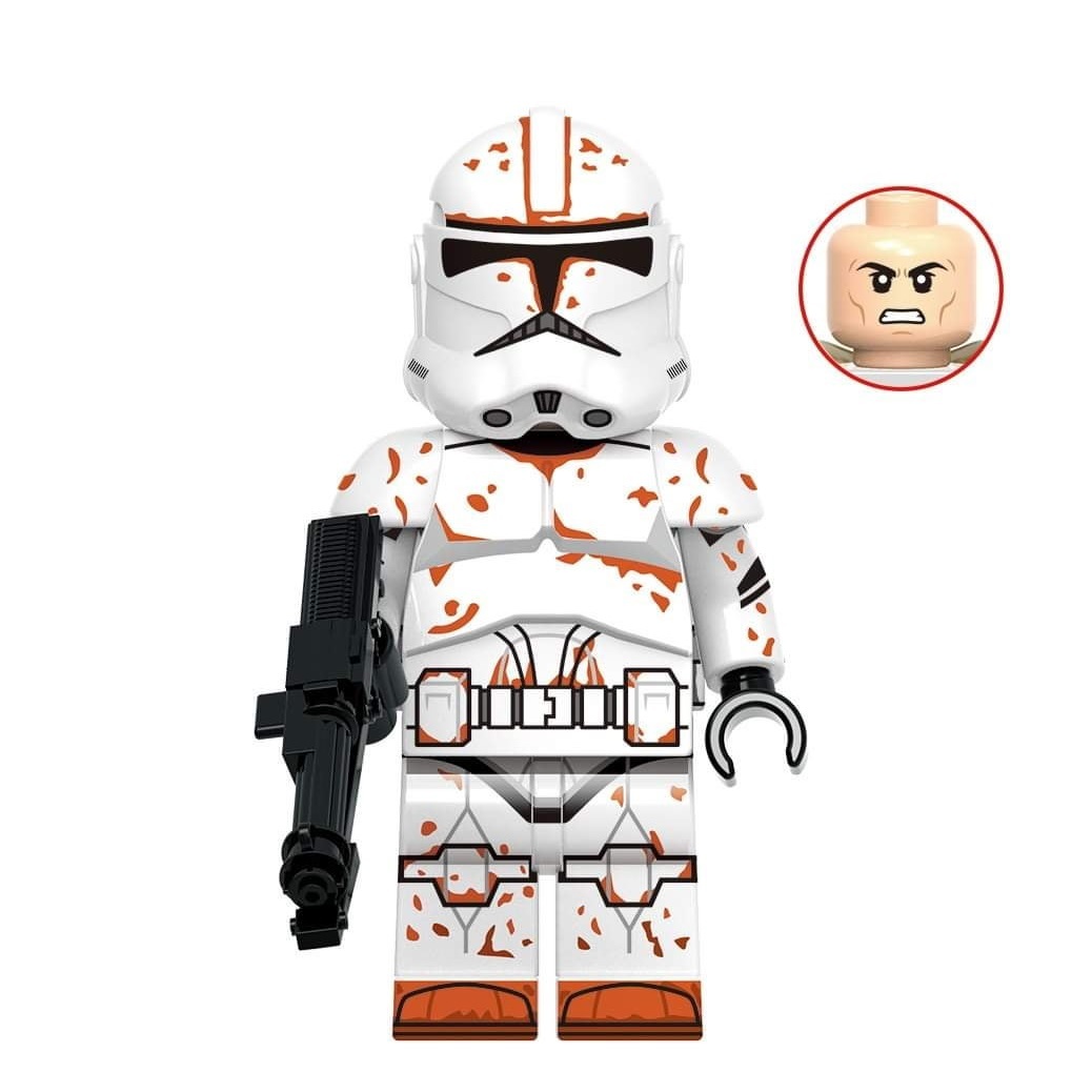 8pcs Star Wars Bomb Squad Colt Captain Grey Styles Clone trooper ...