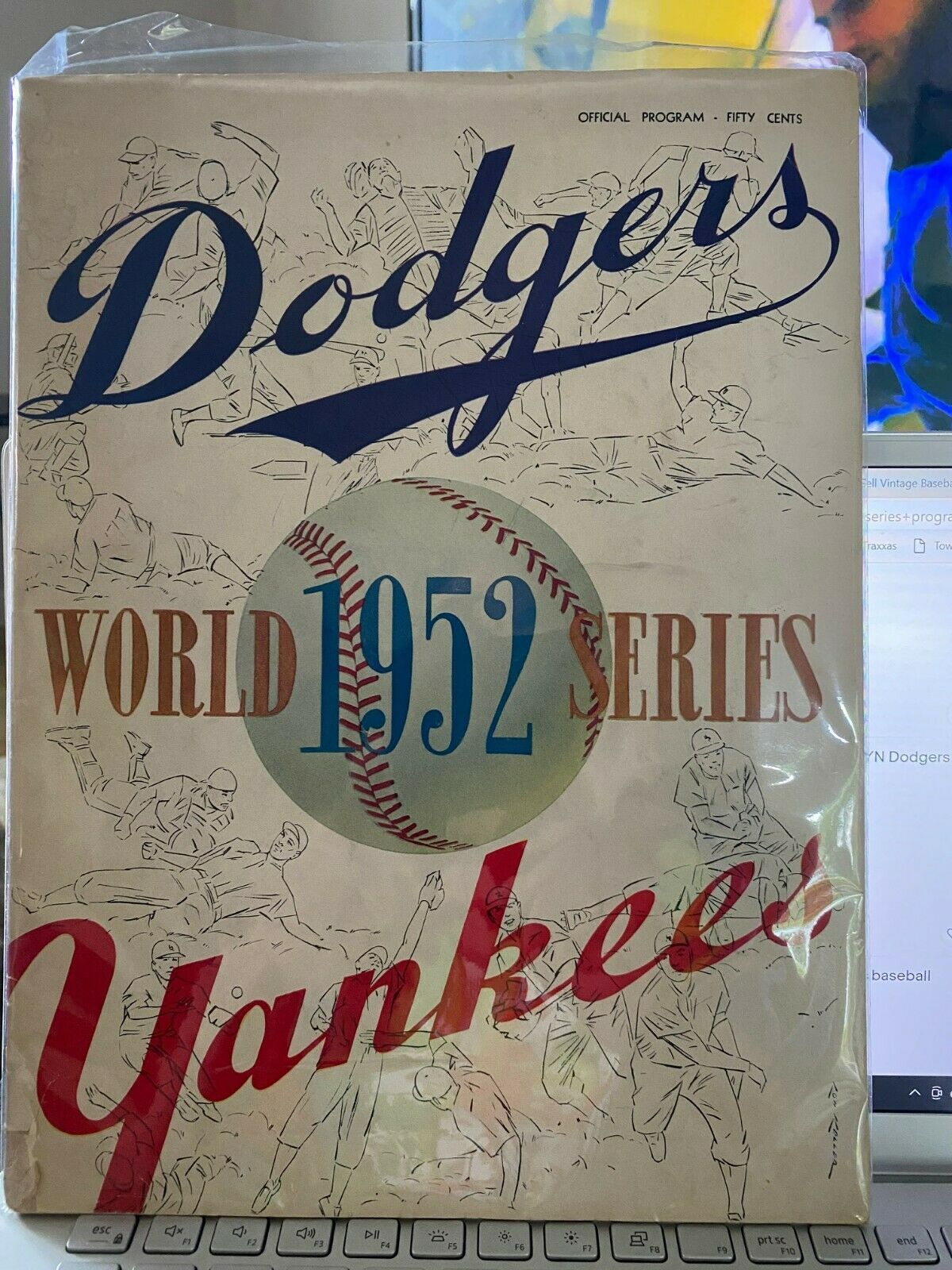 original 1952 world series programs - Baseball - MLB