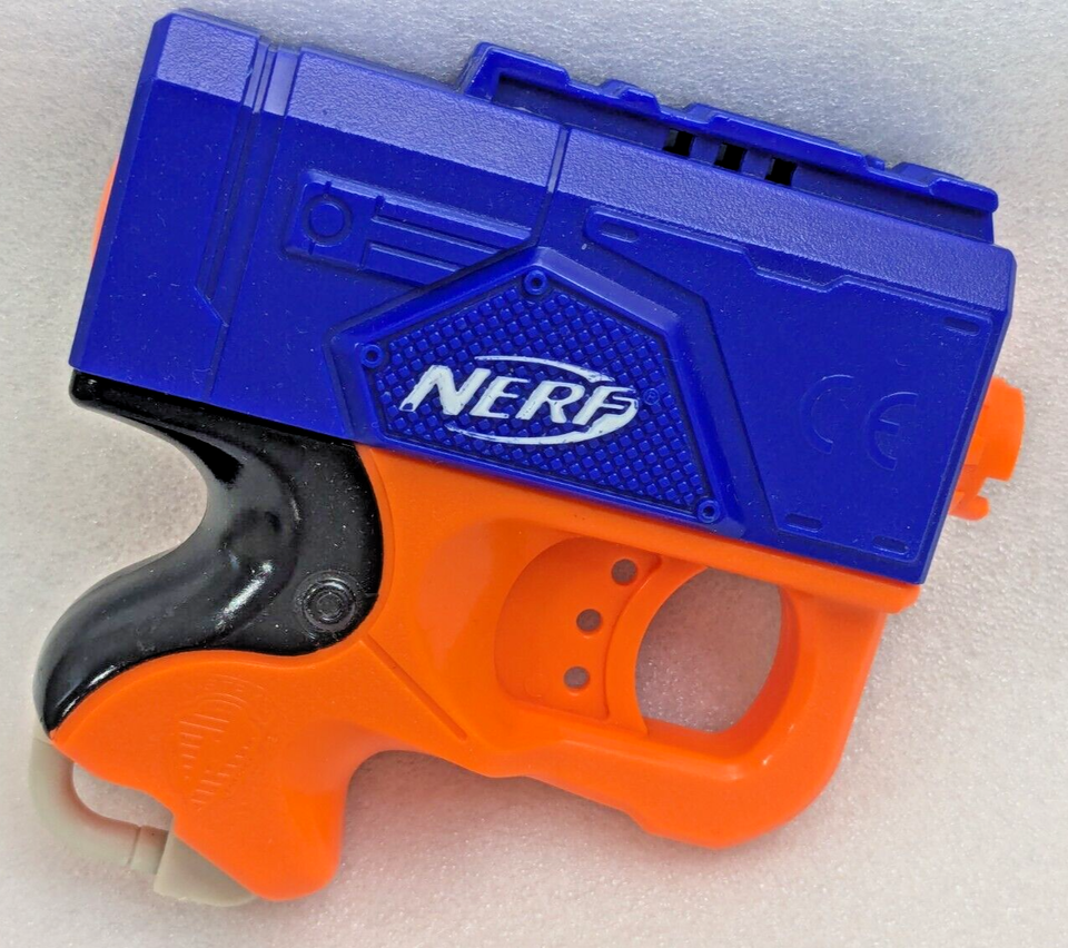 NERF N-STRIKE Reflex IX-1 Single Shot Dart Blaster Gun Blue Orange ...