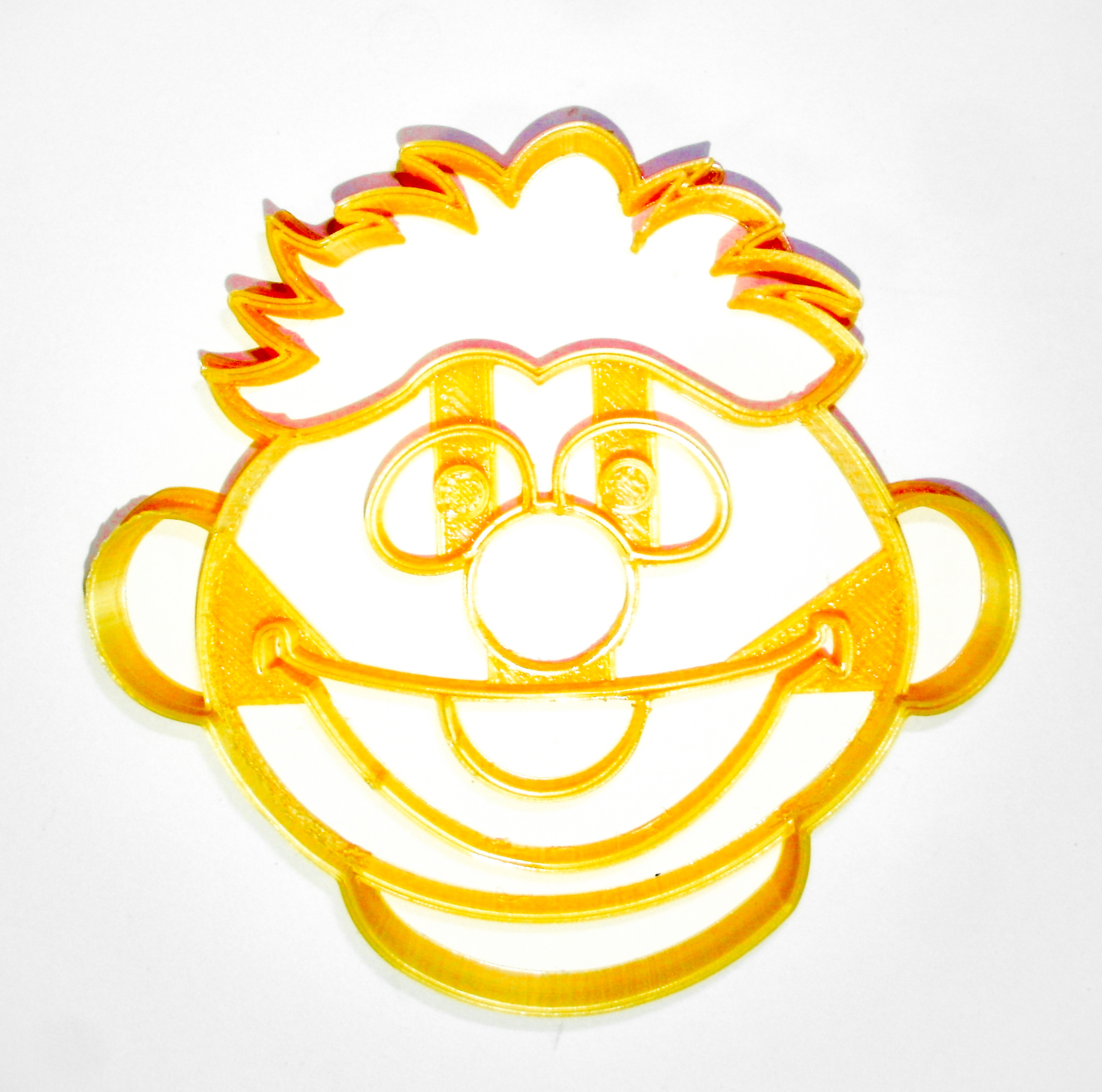 Ernie Face Sesame Street Muppet Rubber Ducky Cookie Cutter 3D Printed ...
