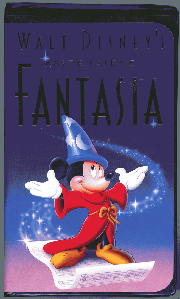 VHS Walt Disney Masterpiece Fantasia Animation 1991 Sorcerer's ...