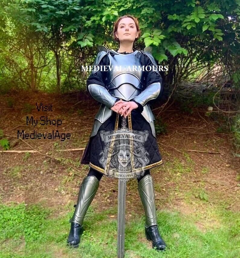 Medieval Replica Female Armor Costume steel Lady Armor Suit Costume Armor Suit - Armor & Shields
