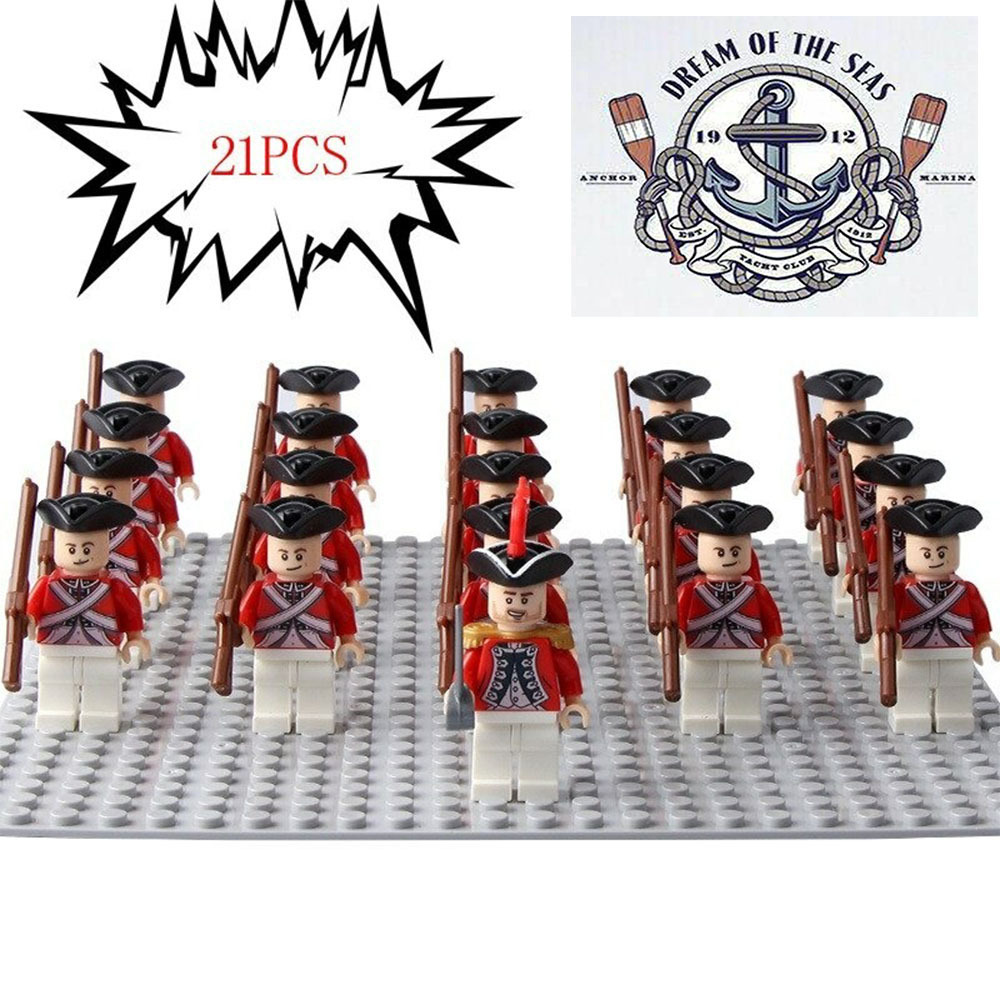 American Revolutionary War Redcoat The British Army Soldiers ...