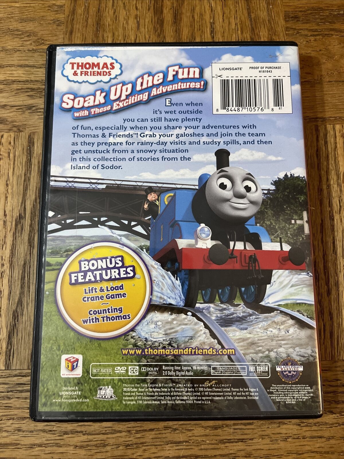 Thomas And Friends Splish Splash Splosh DVD - DVDs & Blu-ray Discs