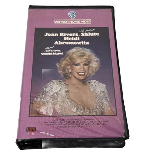 Joan Rivers and Friends Salute Heidi Abromowitz VHS Video Tape ...