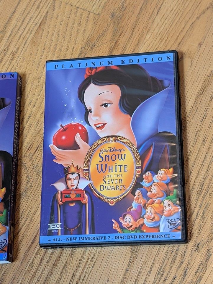 Snow White and the Seven Dwarfs 2 Disc DVD Special Platinum Edition ...