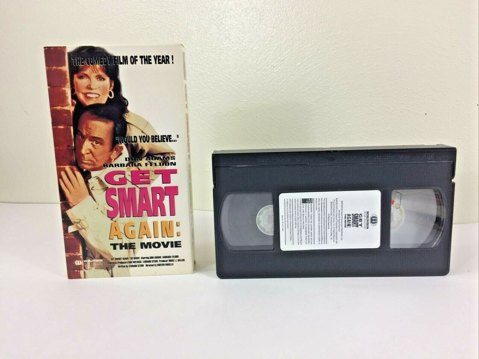 1989 Get Smart Again: The Movie VHS Original Cast~ Don Adams Barbara Feldon - VHS Tapes