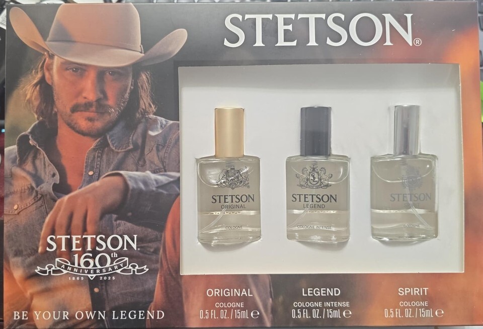 Stetson Men Original, Spirit and Legend Cologne 3-Piece Gift Set - Men