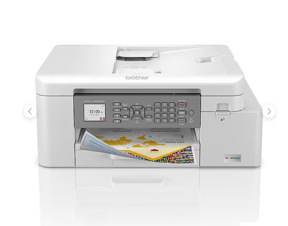 Brother INKvestment Tank MFC-J4335DW Wireless Color Inkjet Printer, All ...