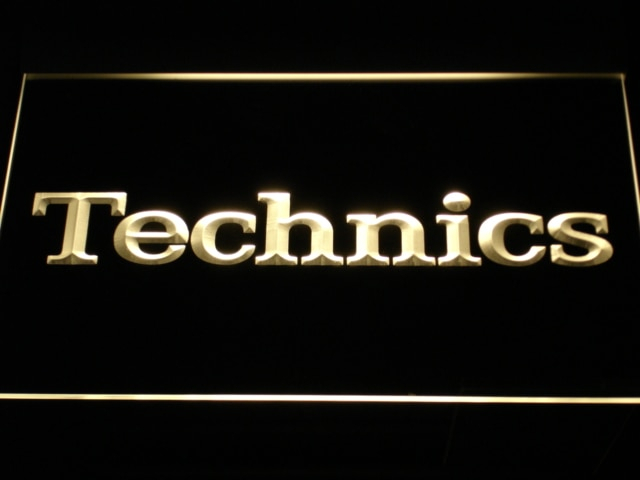 Technics Audio Illuminated Led Neon Sign Home Decor, Lights Decor Art ...