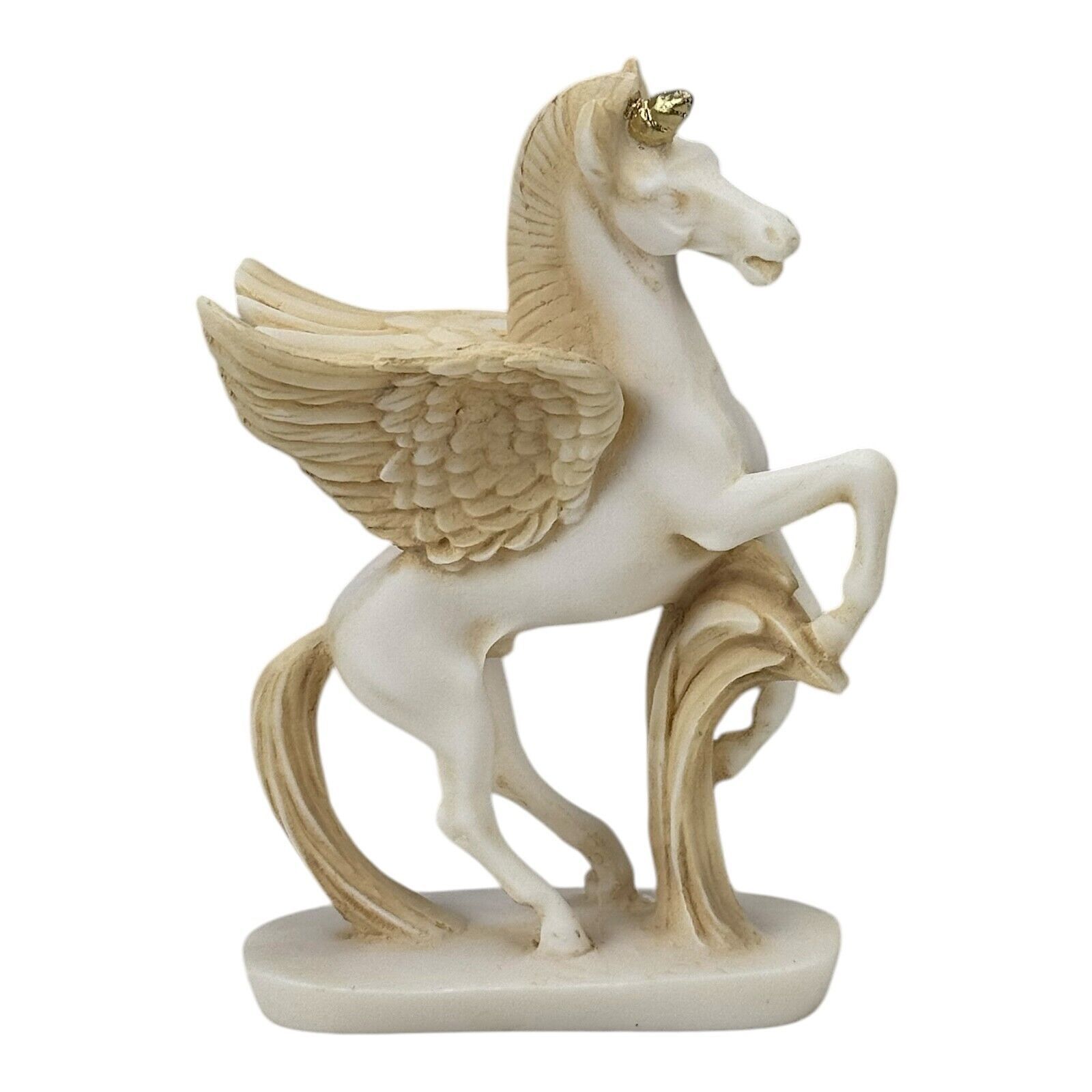 Pegasus Winged Horse Mythology Greek Statue Patina Cast Marble Decor ...