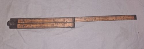 Vintage STANLEY RULE & LEVEL CO No. 62 Folding 24" Brass & Boxwood ...