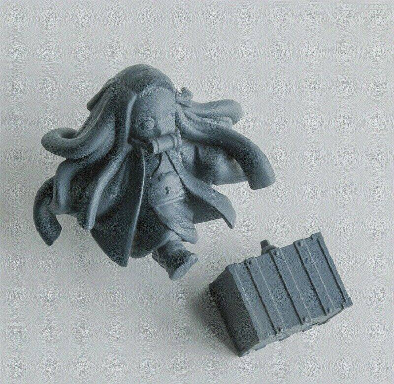 100mm 3D Print Model Kit Demon Slayer Kamado Nezuko Unpainted - Figures