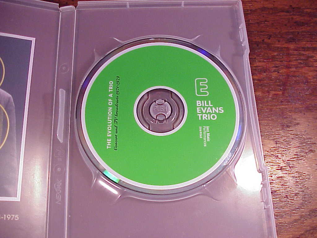 Bill Evans Trio, The Evolution of a Trio DVD, Used, Concert and TV 1971 ...