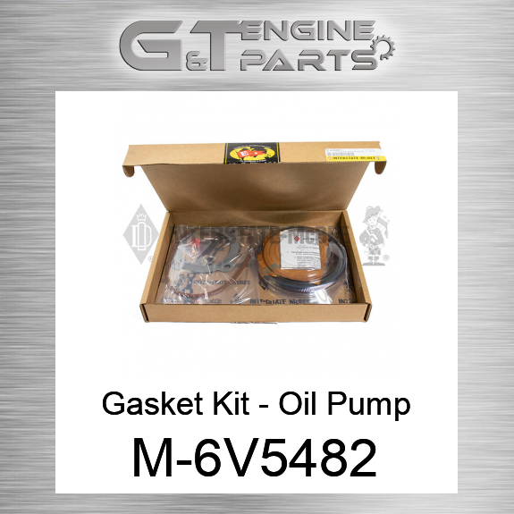 M-6V5482 GASKET KIT - OIL PUMP made by INTERSTATE MCBEE (NEW ...