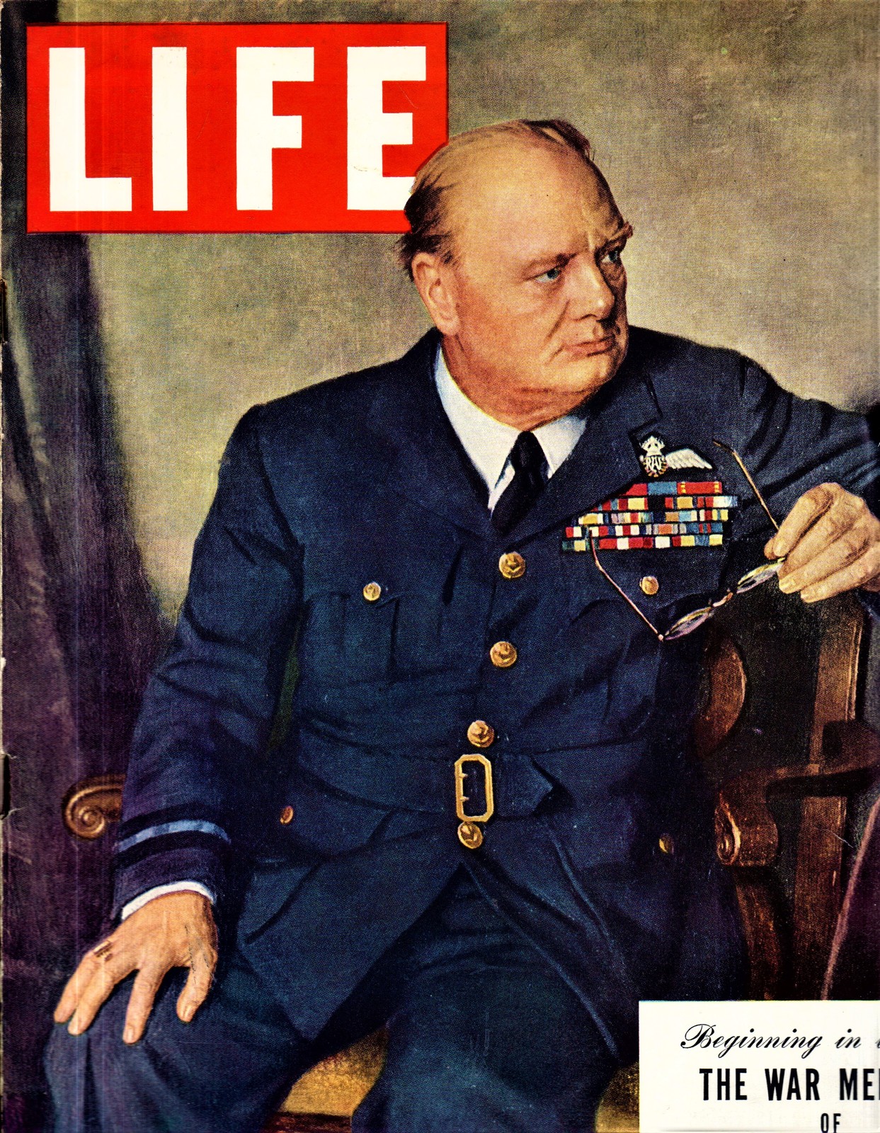 LIFE Magazine April 19, 1948 The War Memories Of Winston Churchill - Books