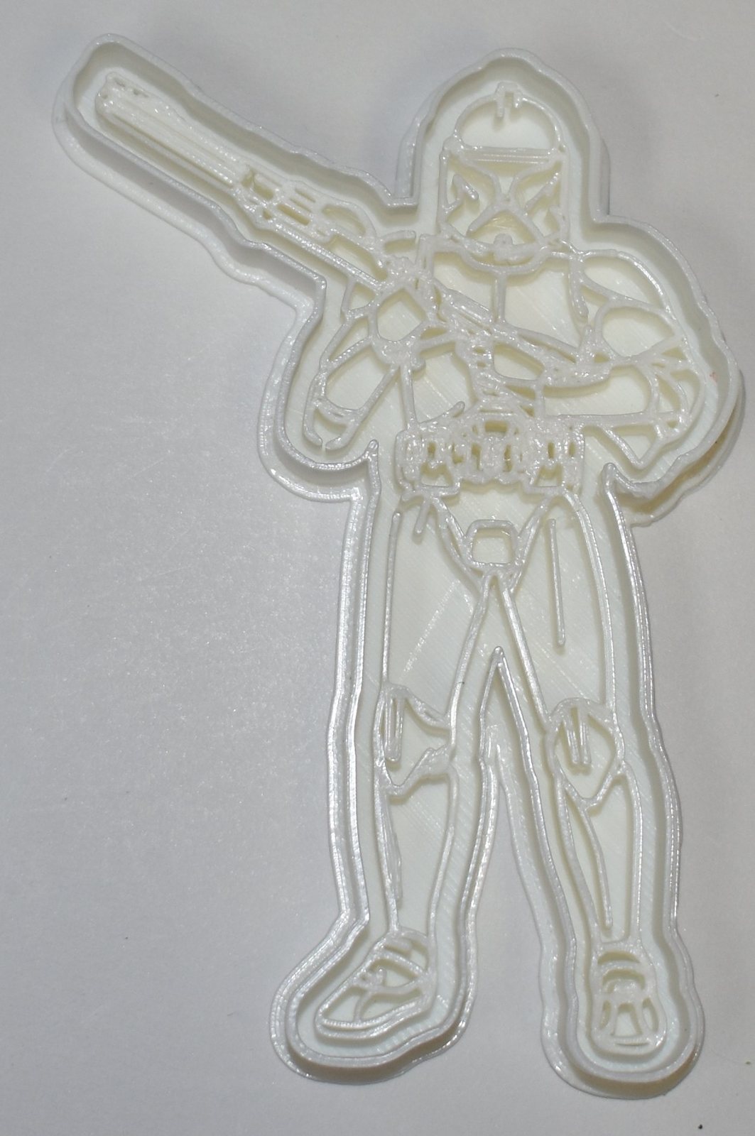 Clone Trooper Republic Star Wars Lightsaber Cookie Cutter 3D Printed ...