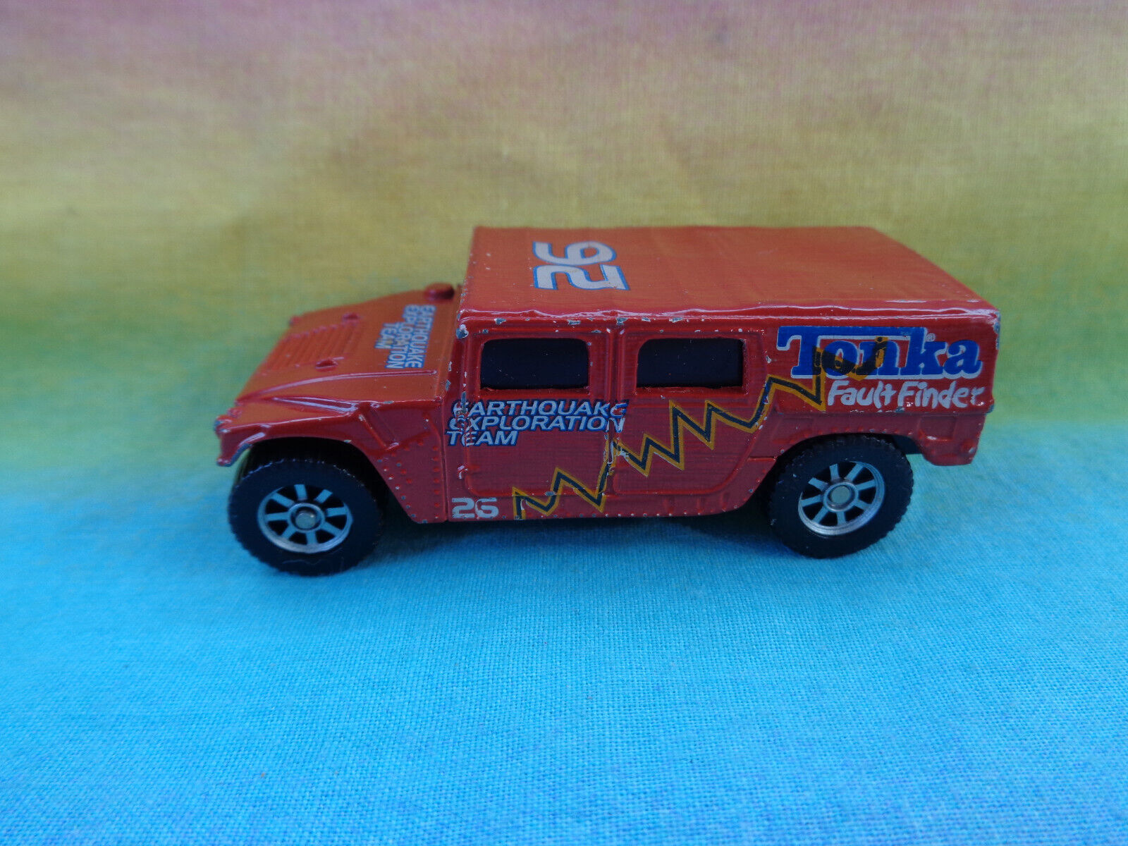 Vintage 2000 Maisto Humvee Tonka Earthquake Exploration Team Rust ...