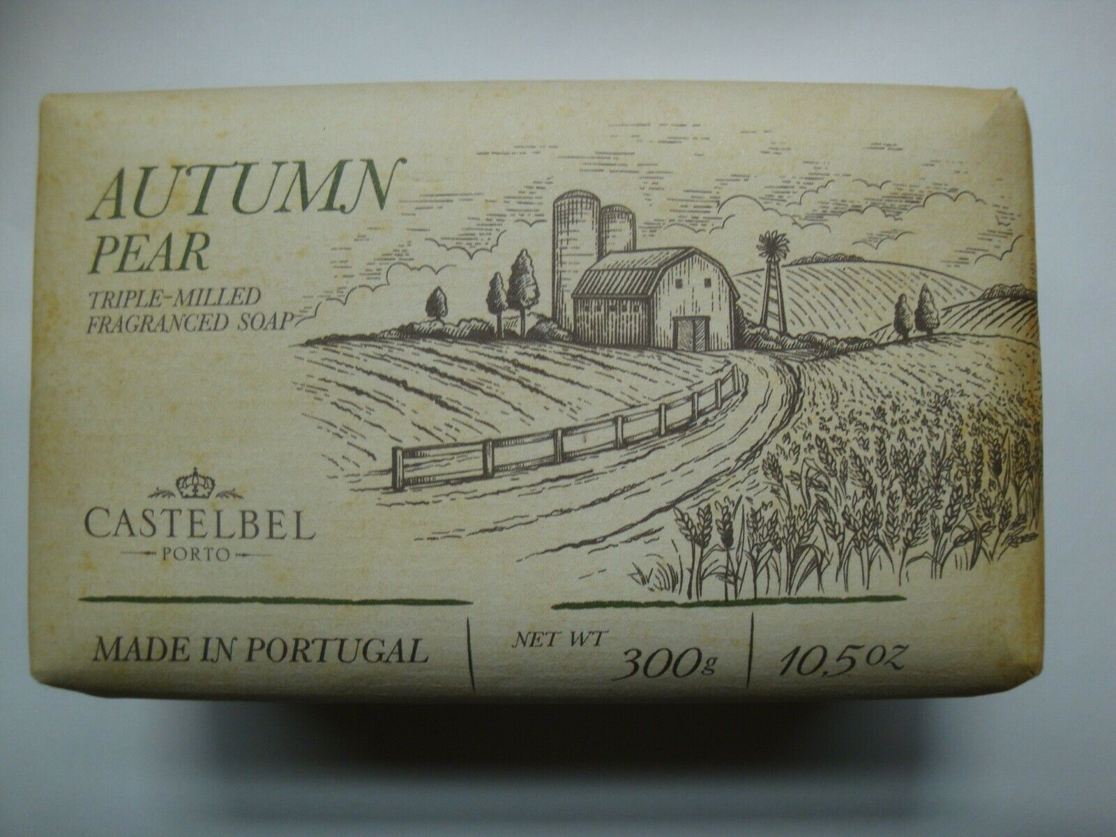 New Castelbel Made in Portugal 10.5oz/300g Large Bath Bar Soap Autumn ...