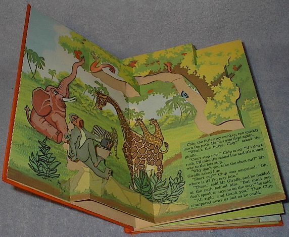 Artful Animals Children's Novelty Pop Up Book 1969 Victor Duppa Whyte ...