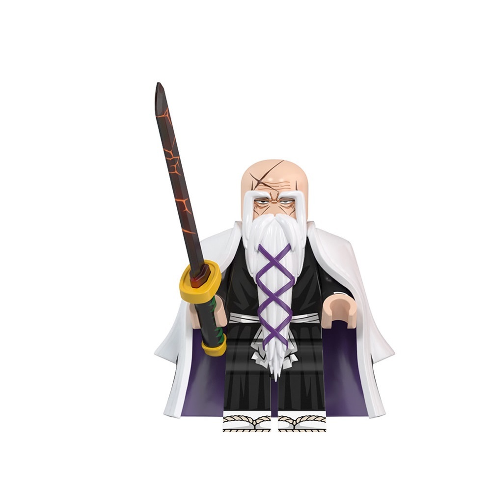 Shigekuni Yamamoto Bleach Minifigures Weapons and Accessories ...