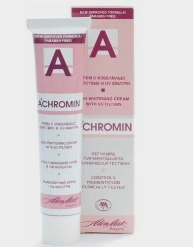 10 × ACHROMIN® Cream SKIN WHITENING FACE CREAM 45ml WITH UVB ...