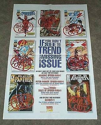 1998 Marvel poster 1:Punisher,Black and 16 similar items