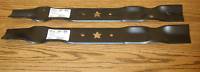2 Craftsman and Husqvarna 42" Cut Mulching Blades 134149, 24676, 422719 ...