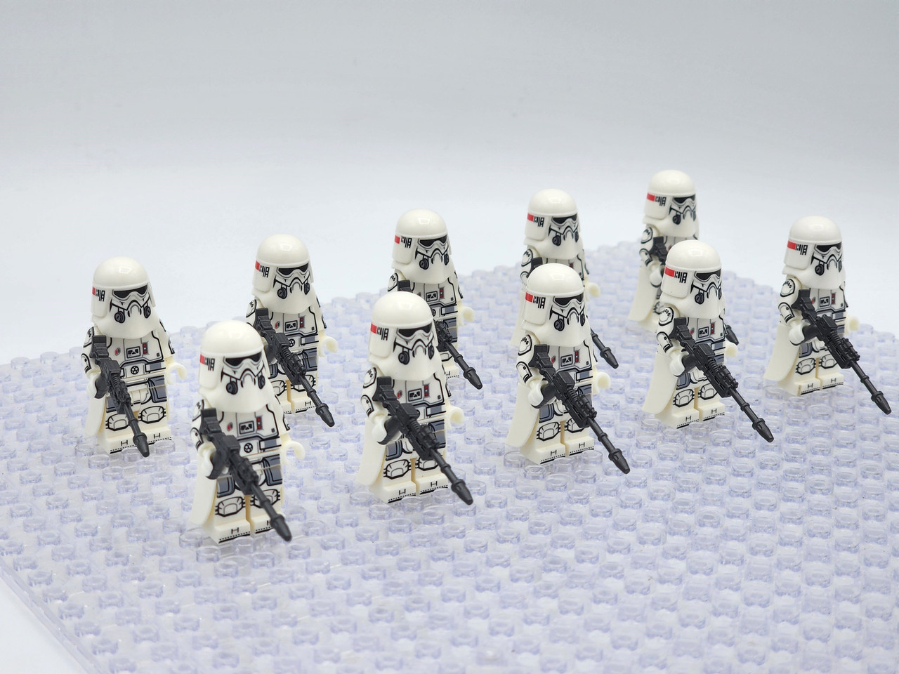 10pcs Star Wars JFO Imperial Flametrooper Stormtroopers Minifigures ...