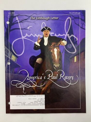 Rush Limbaugh Letter Newsletter Magazine July 2009 - Magazines