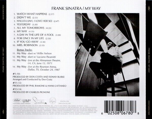 Frank Sinatra – My Way -50th Anniversary Edition CD - CDs