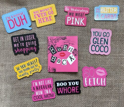 New With Box Mean Girls Magnet And Mini Burn Book Set Fandom Pop ...