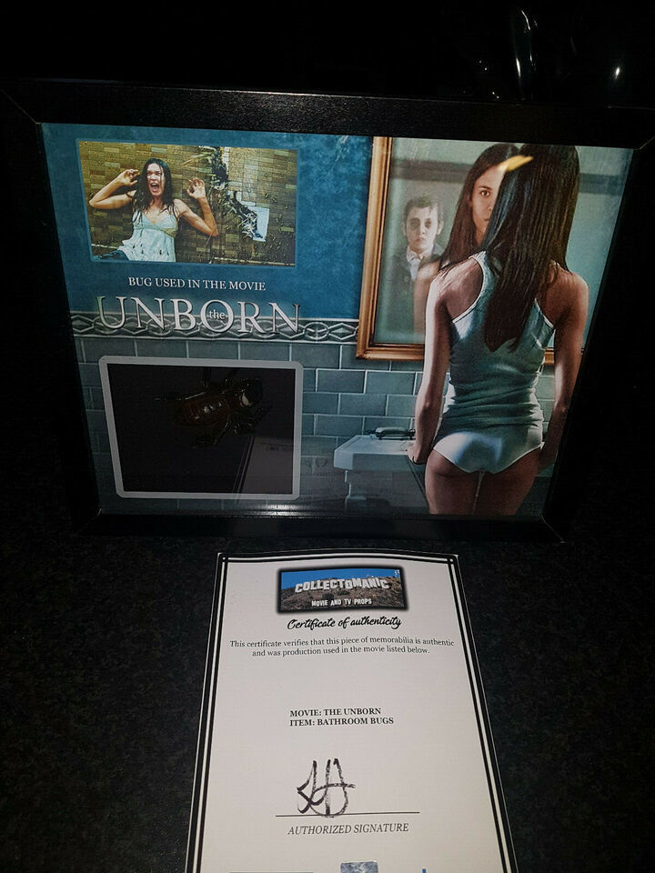 Extremely Rare! The Unborn Original Screen Used Bathroom Bug Insect ...