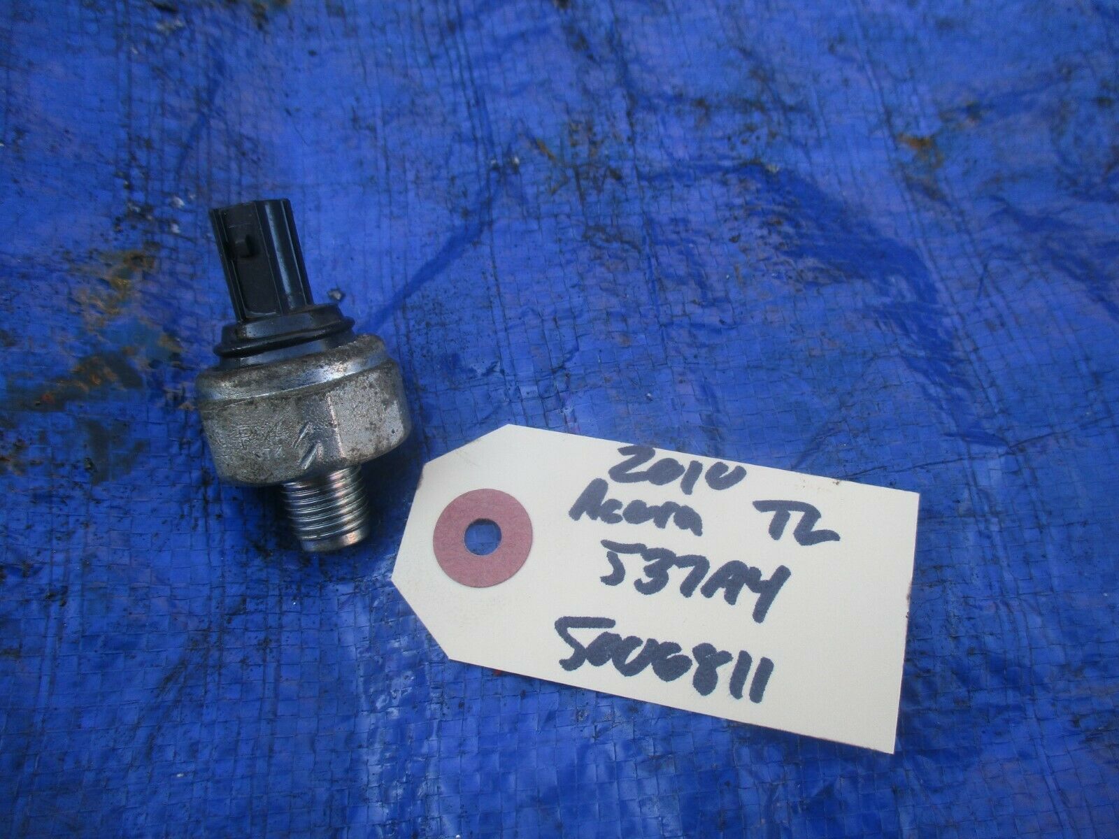 2010 Acura TL J37A4 knock sensor assembly J37 OEM engine motor - Car ...