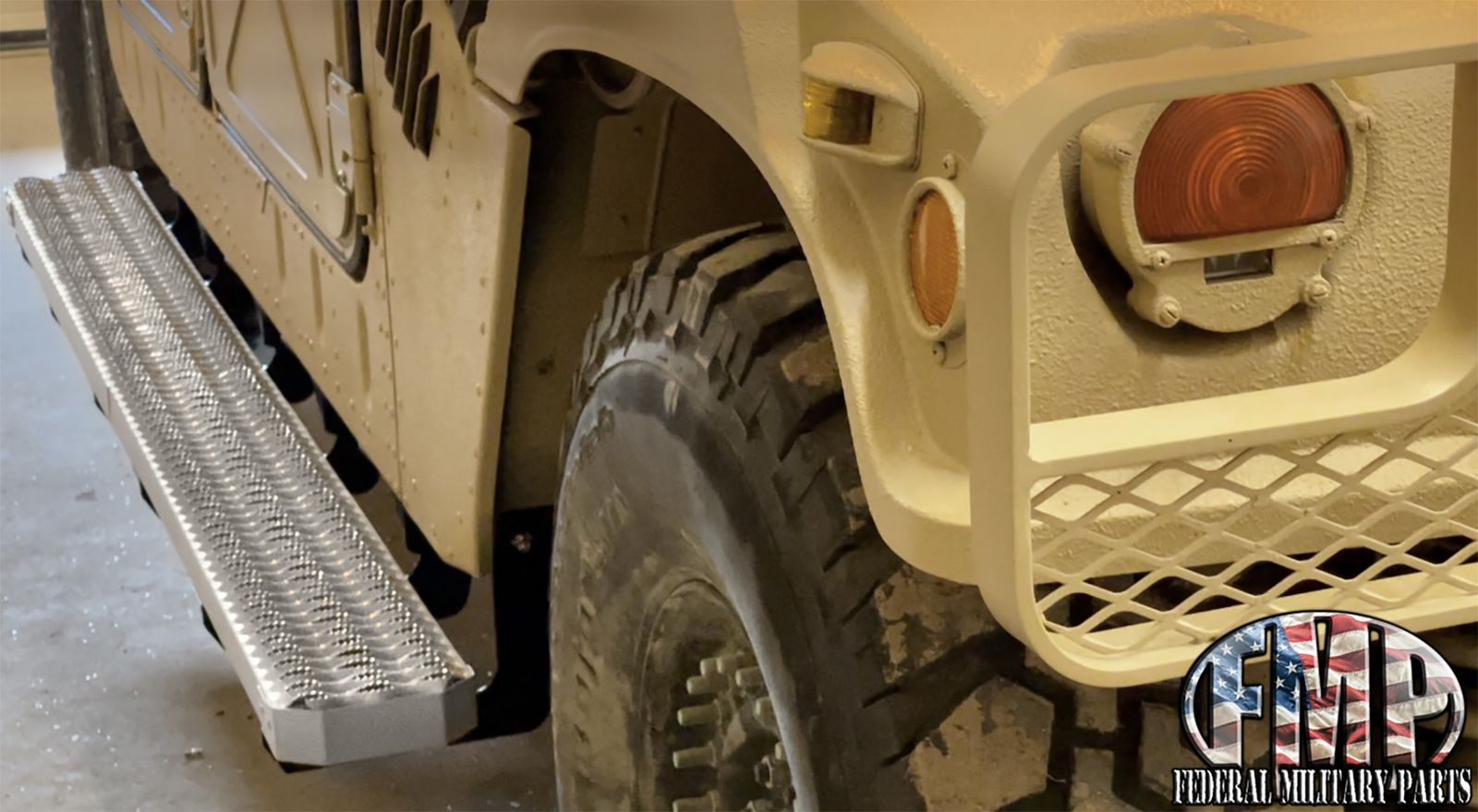 Humvee Tactical Running Boards + Brackets + Hardware -Unpainted ...