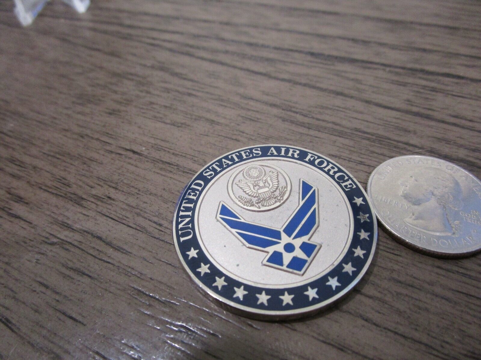 USAF Rank Of Master Sergeant Challenge Coin #581P - Challenge Coins