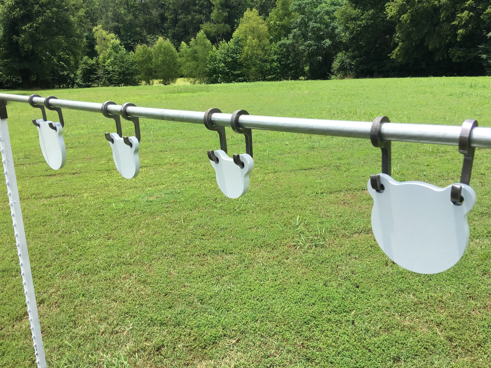 3 4 5 & 6 in. AR500 Gong Shooting Targets - 3/8 in. Rifle Targets - 4 ...