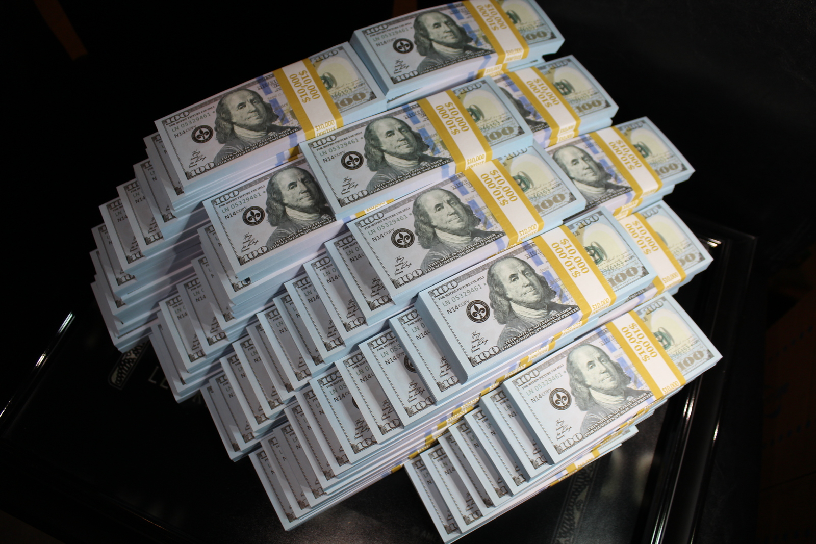 10K FULL PRINT Realistic Prop Money New Fake 100 Dollar Bills REAL CASH ...