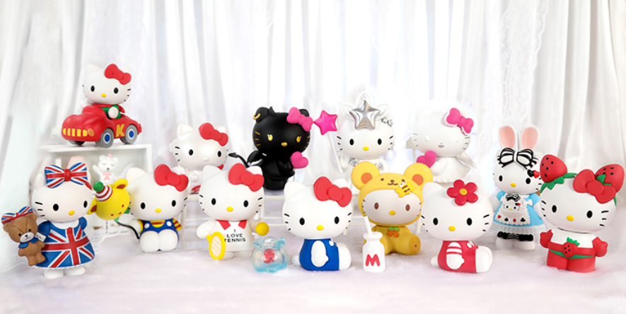 POP MART Sanrio Hello Kitty 45th Anniversary Series Confirmed Blind Box ...