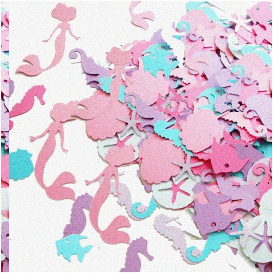 Mermaid Magic Party Pops - Sparkling Sea Animal Confetti for Under the ...
