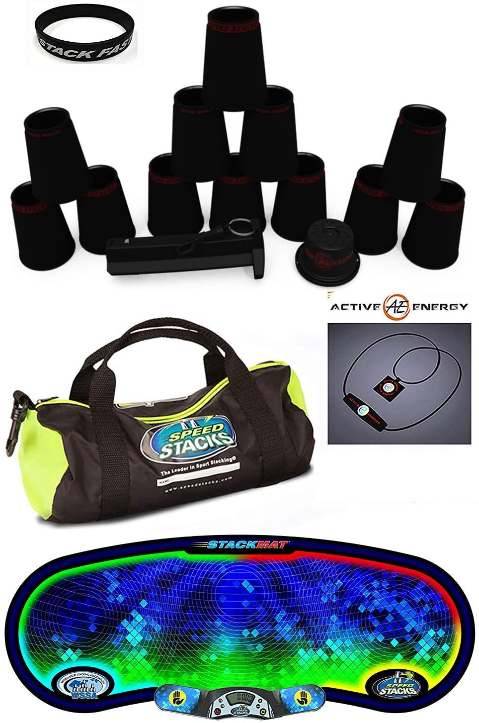 Speed Stacks The Works Custom Combo Set: 12 PRO Series PS2x Stealth ...