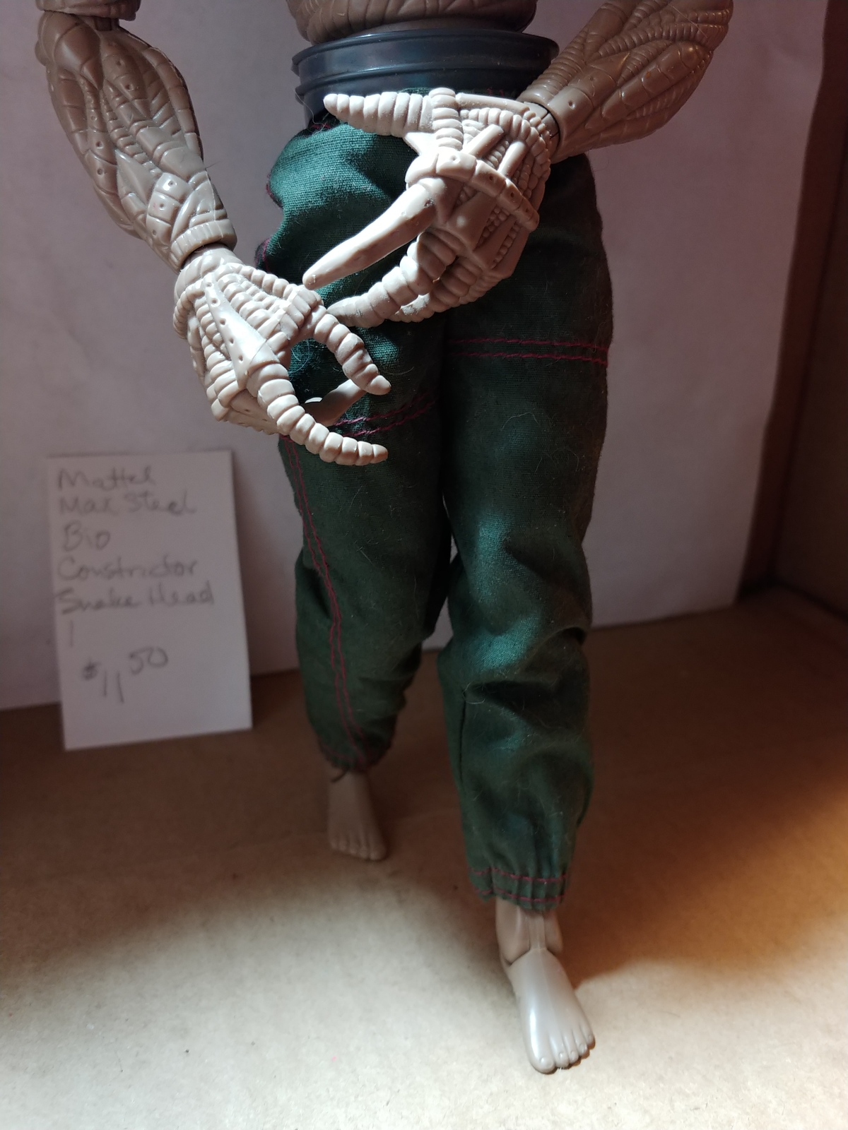 Max Steel BIO Constrictor Snake Head Action Figure - Action Figures