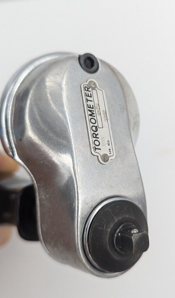 Snap-on Tools Dial Torqometer Torque Driver Wrench 1/4″ TQS 4-FU ...