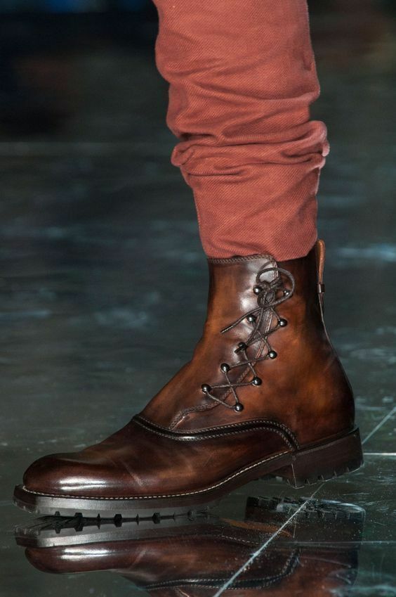 Men's Handmade boots Leather DMS boots for men Custom leather Field ...