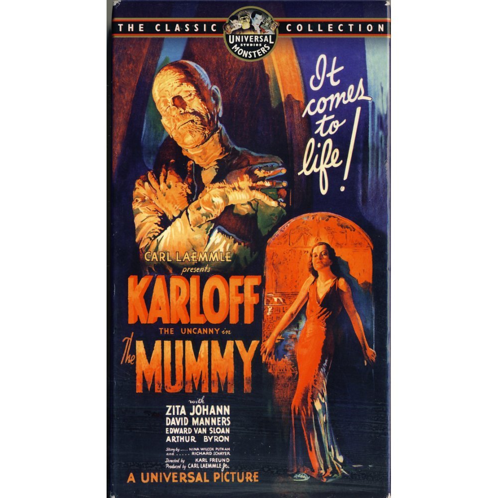 The Mummy VHS - Universal Monsters Classic Collection - Boris Karloff ...